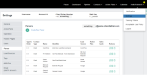 ParsersParsers - ClientTether Support | ClientTether Support