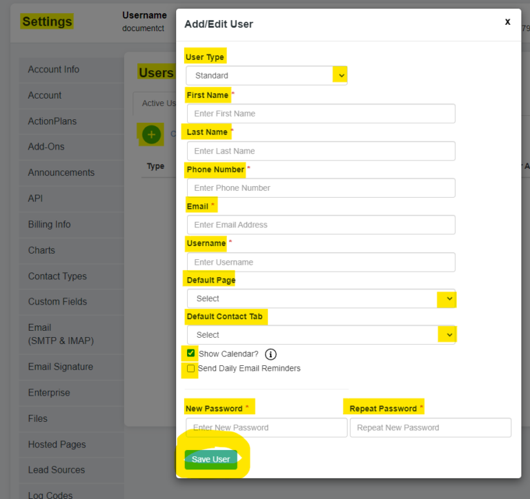 Settings Archives - ClientTether Support | ClientTether Support