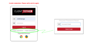 Logging inLogging in - ClientTether Support | ClientTether Support