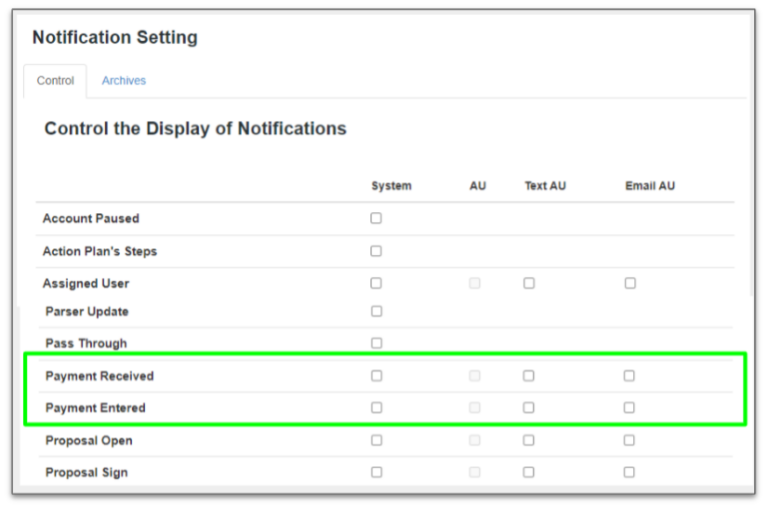 Notifications: Payment Entered vs ReceivedNotifications: Payment ...