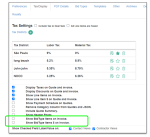 Proposals: show Bid Type on InvoiceProposals: show Bid Type on Invoice - ClientTether Support ...